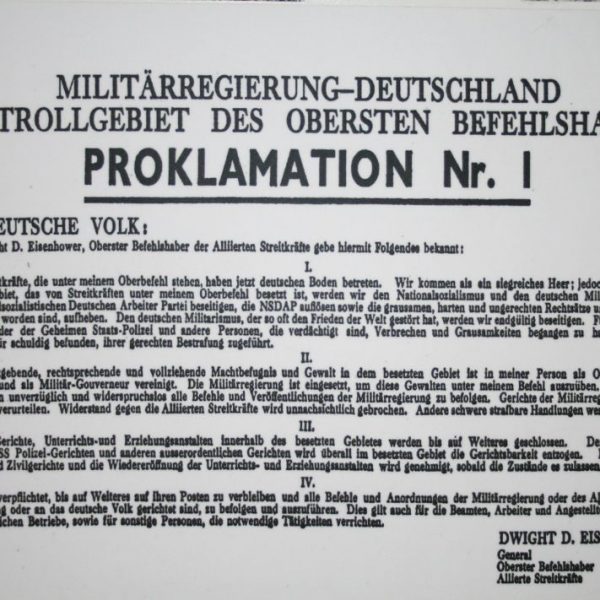 Eisenhower’s Proclamation no 1, the Ukrainian rump Reich and the ...