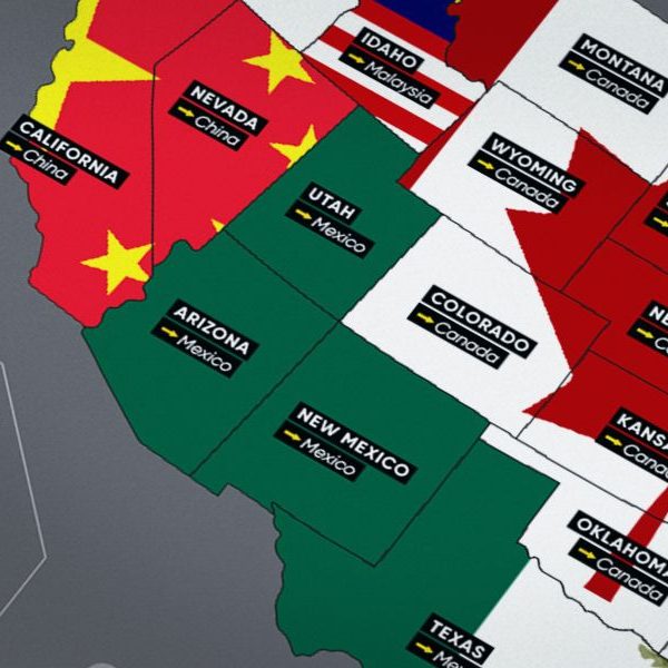America’s trade map: Which country is each U.S. state’s number one ...
